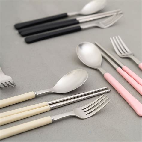 스푼·포크·젓가락 블루밍 컬러 아동 젓가락 4 Color 오늘의집 쇼핑