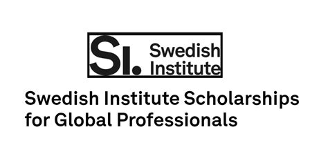 Swedish Institute Scholarships For Global Professionals 2024 New Paid Internships 2024