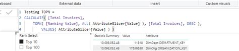 Part 2 Combining Dynamic Attribute Slicer Dynamic Measure Slicer And