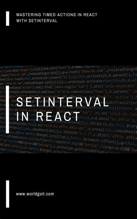 Reactjs Mastering Timed Actions In React With Setinterval