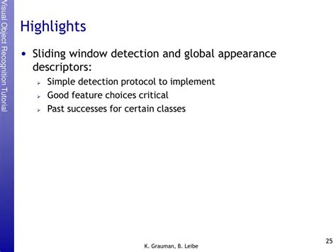 Ppt Visual Object Recognition Powerpoint Presentation Free Download