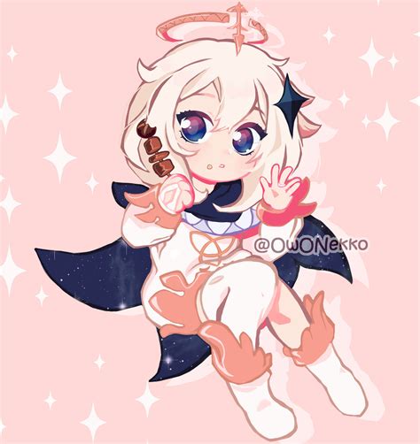 Hungry Paimon By Owonekko On Deviantart