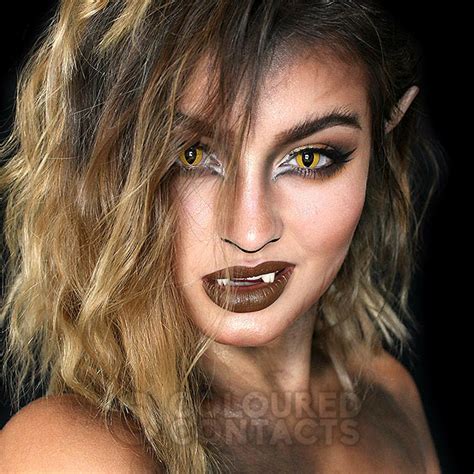 Yellow Contact Lenses Halloween Color Lens Colored Contacts Us