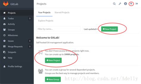 Gitlab使用教程详细gitlab用网页操作 Csdn博客