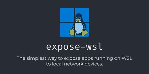 GitHub Icflorescu Expose Wsl The Simplest Way To Expose Apps Running On WSL To Local Network