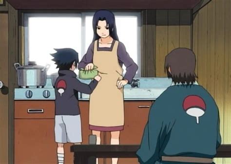 Sasuke Fugaku Y Mikoto Uchiha Naruto Personajes De Naruto Dibujos Naruto