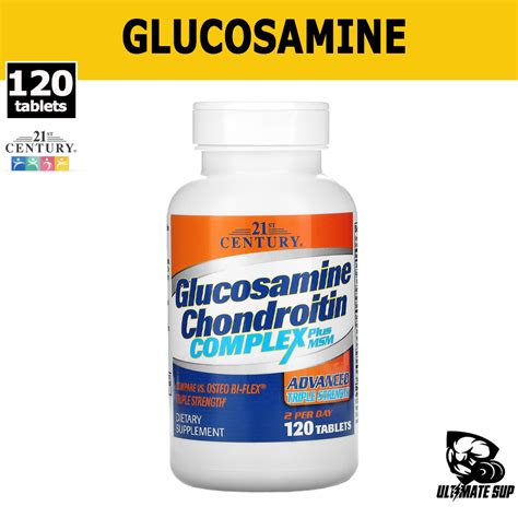 21st Century Glucosamine Chondroitin Complex Plus Msm Advanced Triple