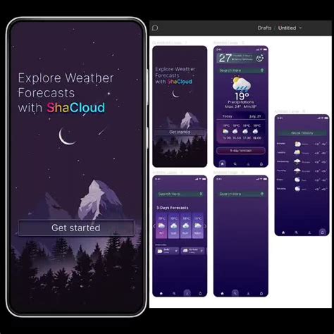 Mohamed Hajithm On Linkedin Uiuxdesign Weatherapp Codingsamuraiproject Weatherforecast Design