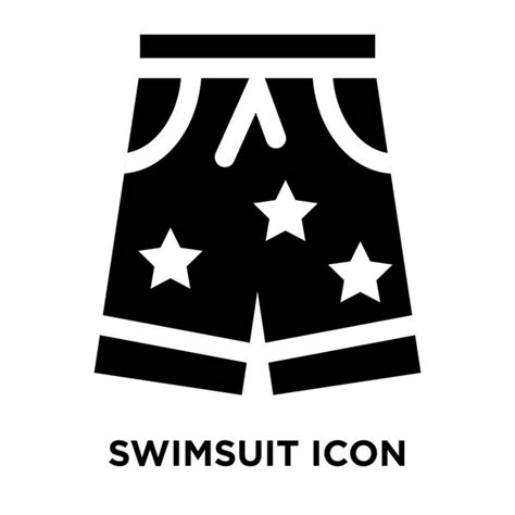 Swimming Icon Vector Isolated White Background Logo Concept Swimming