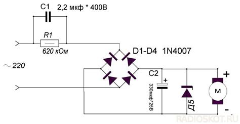 Шуруповерт от 220 вольт простая схема своими руками Питание шуруповерта от сети 220В