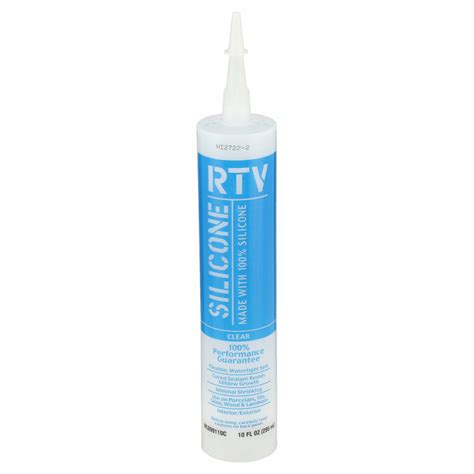White Lightning Clear 10 Oz Silicone Sealant 6khf5wl099110c
