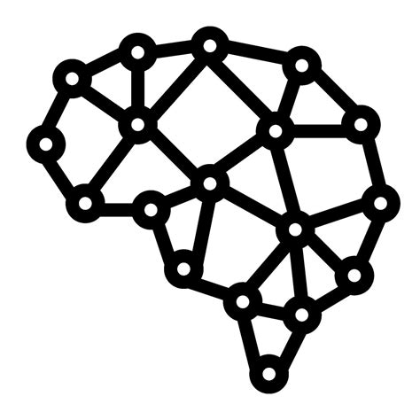 Neural Network Icon Line Style 53514691 Vector Art At Vecteezy