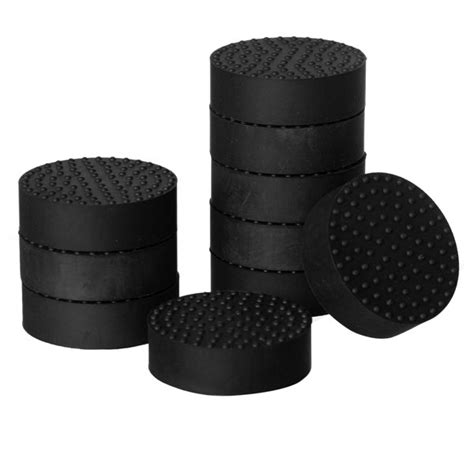 Arlmont And Co 24 Pack Pot Feet Solid Rubber Risers With Non Slip Grip For Outdoor And Indoor