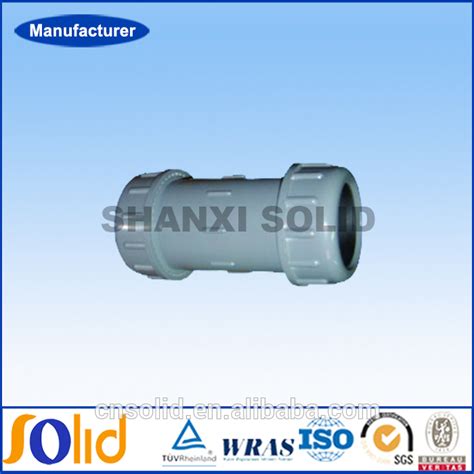 플라스틱 파이프 피팅 Upvc Pvc U Pvc 확장 커플 링 의 고품질 플라스틱 파이프 피팅 Upvc Pvc U Pvc 확장 커플 링