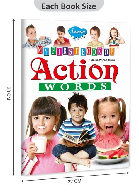 My First Book Of Action Words My First Book Can Be Wiped Clean