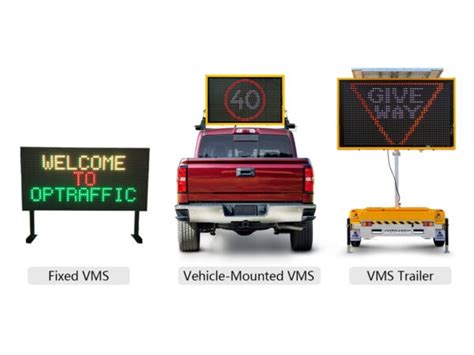 Variable Message Sign Application And Benefits
