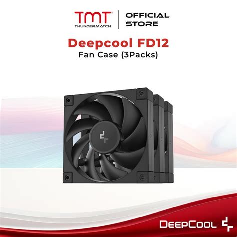 Deepcool Fd12 Fan Case 3packs Shopee Malaysia