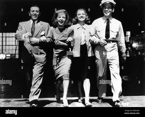 George Raft Ida Lupino Ann Sheridan And Humphrey Bogart On Set Candid