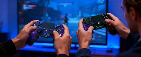 Ishako 2 Pack Controller For Ps4 Wireless Controller For