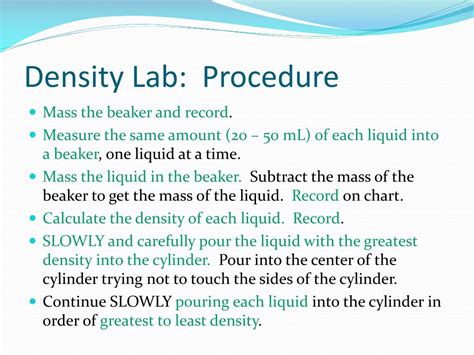 Ppt Density Lab Powerpoint Presentation Free Download Id 2516632