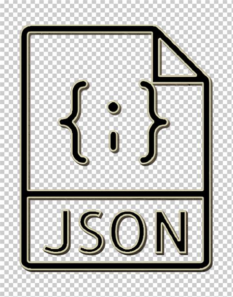 Json File Icon File Type Icon Png Clipart File Type Icon Geometry Line Logo M Free Png
