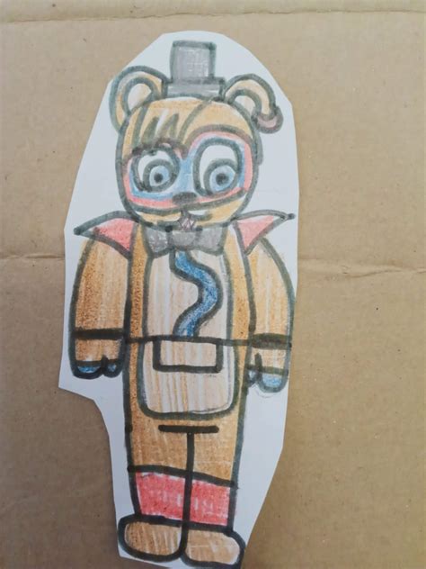 Глемрок фредди и твистед Марионетка знаю стиль очень простой Fnaf