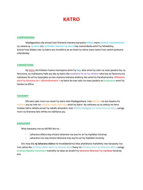 Katro Pdf