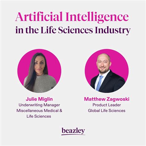 Julia Mattucci on LinkedIn: Artificial Intelligence in the Life Sciences Industry