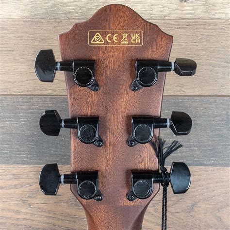 Ibanez Aewc32fm Bfd Acoustic Electric Guitar Right Hand Black Sunset