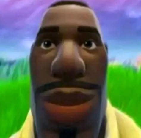 Fortnite Black Guy Fortnite Manly Man Meme Really Funny Pictures