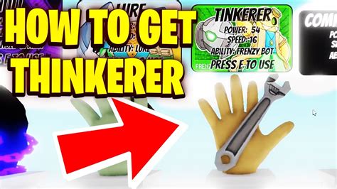 Easy How To Get Tinkerer Glove Badge In Slap Battles Showcase