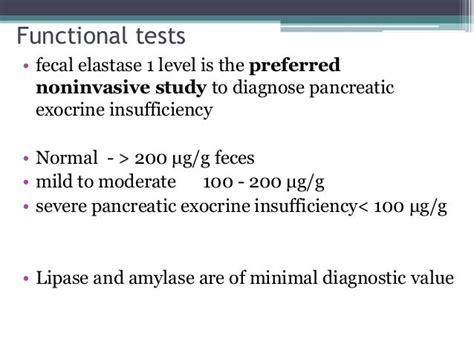 What Is A Fecal Elastase Test Lrbo