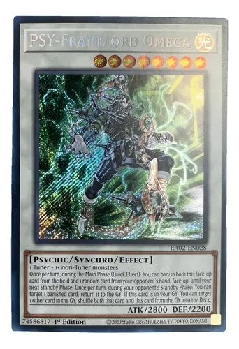 Psy Framelord Omega Secret Rare Yugioh Psy Framelord Omega Inglés