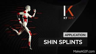 KT Tape Shin Splints On Make A GIF