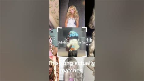 Im Actually A Sabrina Cerpenter Fan Youtube
