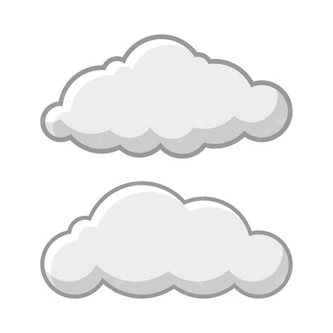 Cloud Flat Design Vector Cloud Vector Cloud Flat Design Cloud Cartoon Png And Vector With