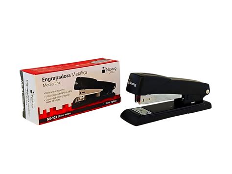 Engrapadora MetÁlica Profesional Media Tira Ne 103 Nextep Proveedora