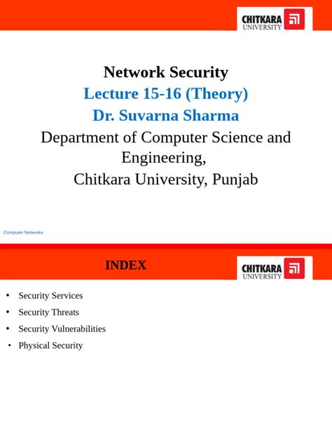 7 lecture no 15 16 network security pdf computer network security