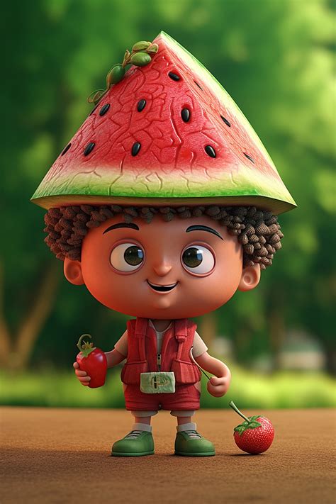 Q版水果人物ip系列 Aitt顕 站酷zcool