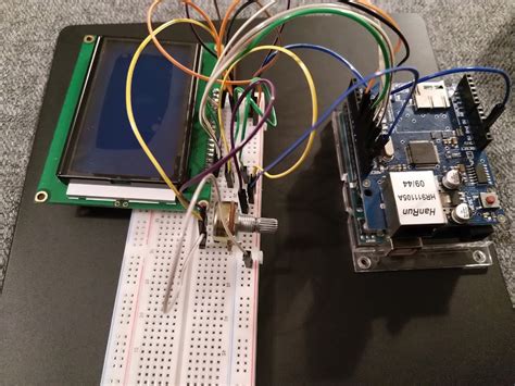 Breadboard LCD Lights Up But Shows No Text Arduino Stack Exchange