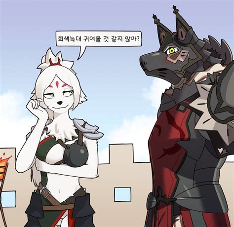 Helga And Rolf World Flipper Drawn By Jeifier Korfiorano Danbooru