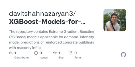 Github Davitshahnazaryan3xgboost Models For Demand Intensity Models The Repository Contains