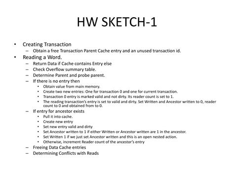 Ppt Nested Transactional Memory Architecture And Model Overview