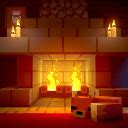 Minecraft Fireplace Live Wallpaper Chrome Web Store