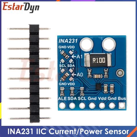 아두이노용 양방향 전류 및 전력 모니터링 센서 모듈 ina231 iic i2c 인터페이스 aliexpress