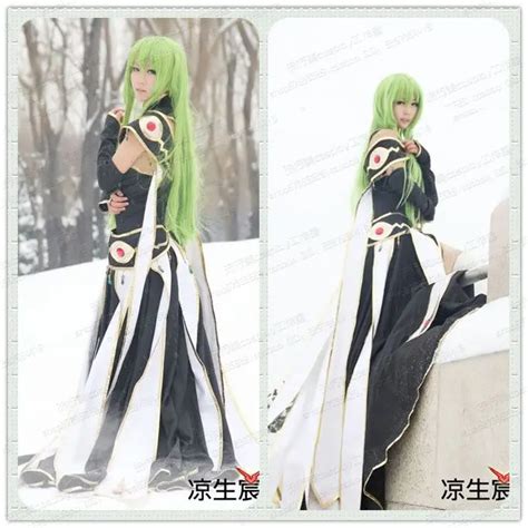 Code Geass Empress C C Dress Cosplay Costume In Anime Costumes From Novelty Special Use On
