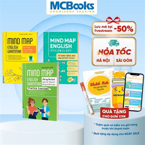 Books Combo Mindmap English Grammar And Mindmap English Vocabulary