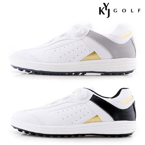 Kyj 노블 스파이크리스 남성용 골프화