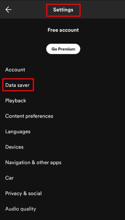 how much data does spotify use