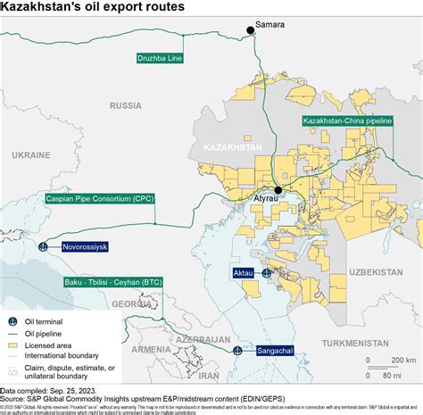 Kazakhstans Oil Supply Reshaping Is There A Viable Alternative To The Cpc Pipeline Sandp Global